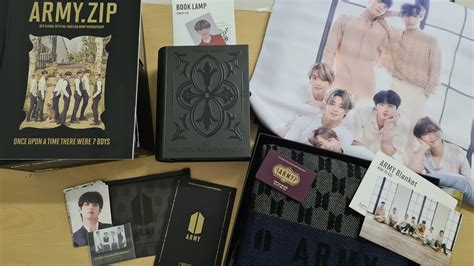Unboxing Official Bts Army Membership Kit 7th Army Kit Merch Box 01