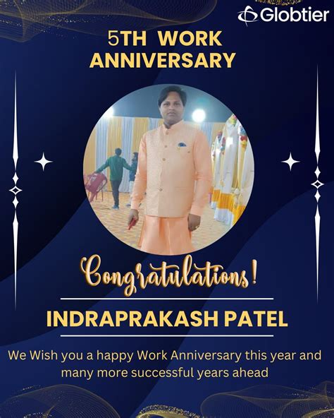 Globtier Infotech Pvt Ltd On Linkedin Congrats Workanniversary Team Celebration
