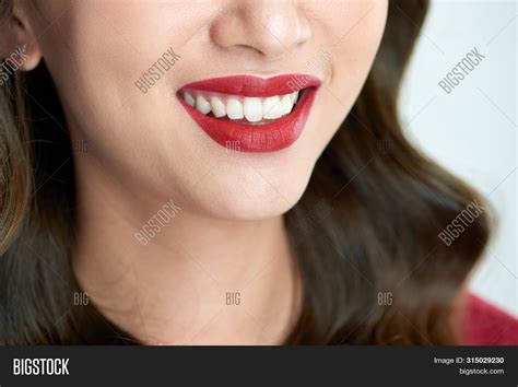 Sexy Sensual Red Lips Image And Photo Free Trial Bigstock