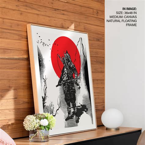 Japanese Warrior Samurai Wall Art Hanging Wall Decor Home Decor BestOfBharat