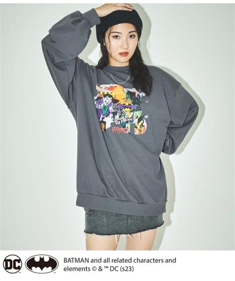 Anliberty Anap（アンリバティアナップ）の「【anliberty Anap×batmanコラボ】アートプリントスウェット