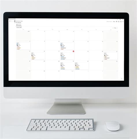 Notion Template Eisenhower Matrix Decision Matrix Notion Dashboard Productivity Priority