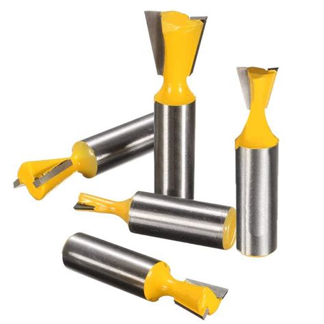 Tooltekt® Dovetail Router Bits 12 Shank