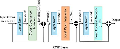 Overview Of The Xcit Layer That Includes Layer Normalization Layers