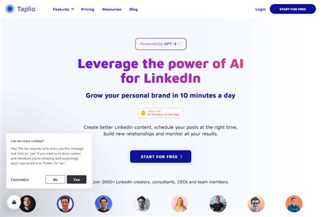 AI Tool Taplio