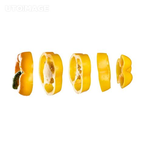 Freshly Sliced Bell Pepper