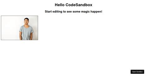 Image Hover Codesandbox