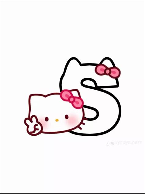 Chữ Cái Hello Kitty Di 2024
