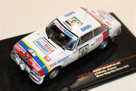 Peugeot 504 Coupe V6 N°2 Win Rallye Cote Divoire 1978 Ixo 143°