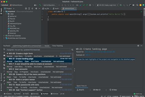Features YouTrack
