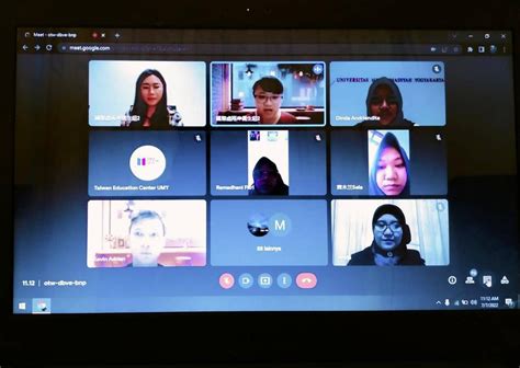 Kui Dan Kerjasama Unmuha Ikuti Webinar Dan Buka Peluang Kuliah Taiwan