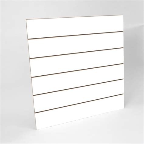 Panneau Rainuré Blanc R20 120x120cm Retif