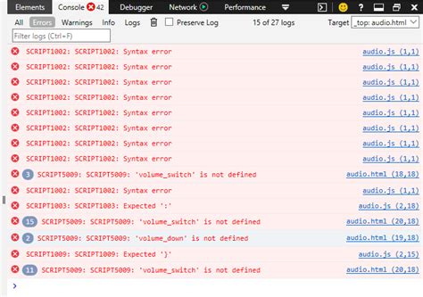 javascript how should i microsoft edge console errors and few doubts