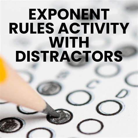 9 Fun Exponent Rules Activities With Free Printable Pdfs