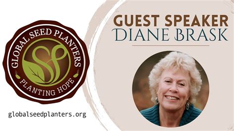 Special Guest Diane Brask Global Seed Planters 5pm Service Youtube