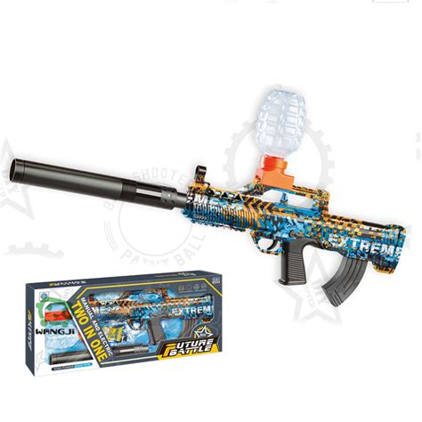 M416 Ak47 Qbz电动玩具枪爆破凝胶玩具枪水珠 Buy Blasters玩具枪 上凝胶电动ball Blaster Akm47