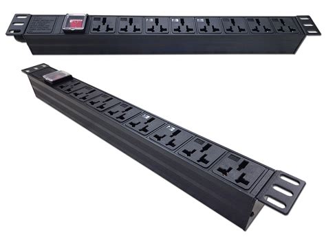 Buy Switch2com 8 Output Universal Socket Power Distribution Unit Uk Type For Rackmount Server