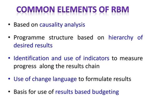 Result Based Management Pptx