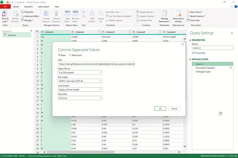 How To Connect To A Csv File From The Web In Excel Power Query