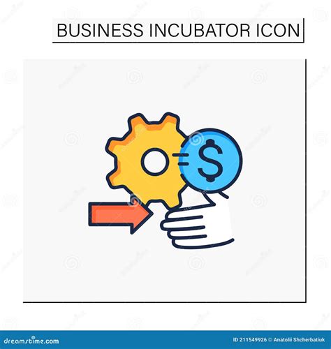 Technology Commercialization Color Icon Stock Vector Illustration Of