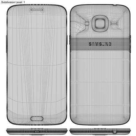 삼성 Galaxy J2 2016 Silver 3d 모델 39 3ds Fbx Max Obj Free3d