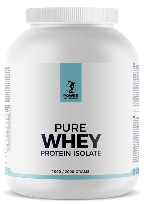 Pure Whey Protein Isolate 2000g | Power Supplements
