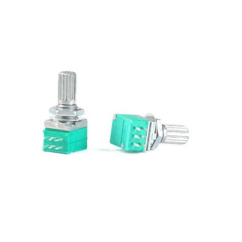 Buy B100k 100k Dual Rotary Potentiometer 6 Pin Online