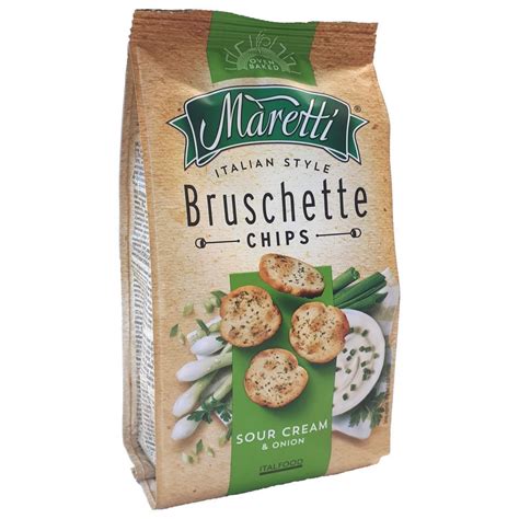 Bruschette Maretti sour cream & onion 70 g