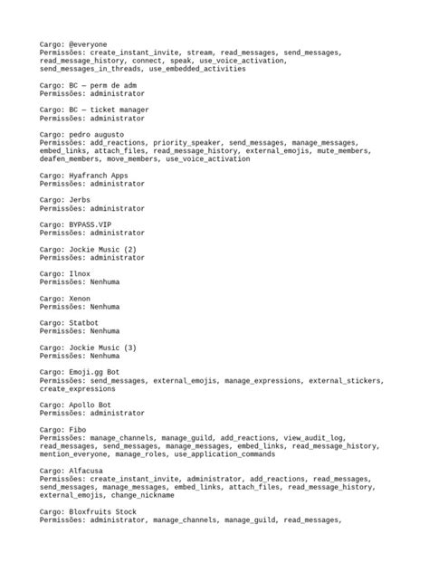 Roles Permissions 1 Pdf