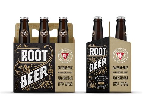 Bjs Root Beer Packaging On Behance