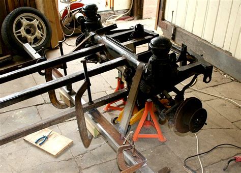 Ecostar City Sports Car Chassis Welding Build Your Own Diy Steel Frame