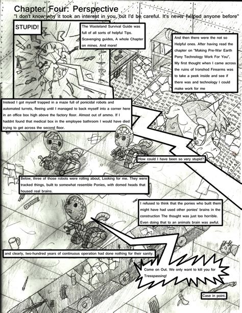 Fallout Equestria The Hand Drawn Comic Issue 4 By L9obl On Deviantart
