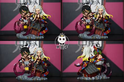 【鬼灭之刃】上弦之六兄妹 堕姬and妓夫太郎 Rigel Xu 站酷zcool