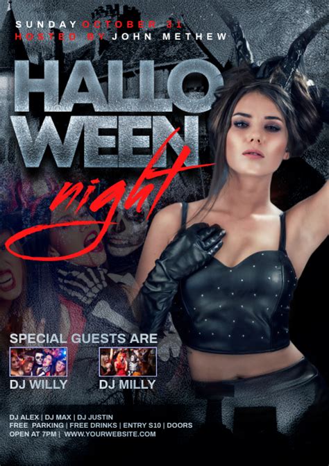 Halloween Sexy Night Template Postermywall