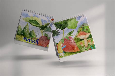 水彩草莓小女孩风格插画设计作品 设计人才灵活用工 设计dna