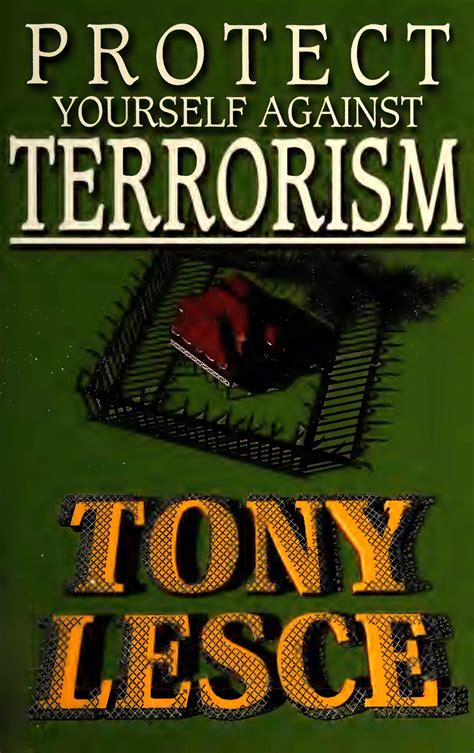 Protect Yourself Against Terrorism Tony Lesce Literary Rescue