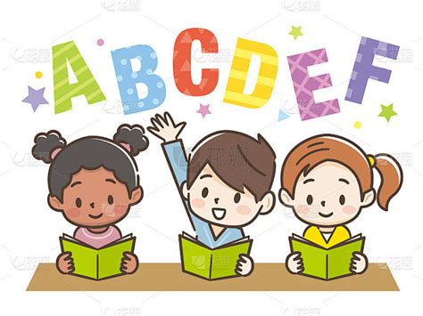 儿童上英语课的插图