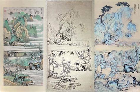 朵云轩携手百度文心一格首推ai作画拍品，首次人机共创山水画即将开拍陆小曼拍卖分辨率