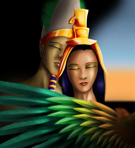 Isis And Osiris By Neffinesse Fanart Central