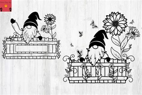 Gnome Garden Clipart Svg Gnome Svg Graphic By Chaicharee Design Shop