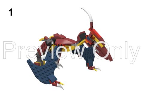 Lego Moc Pteranodon By Oshum Rebrickable Build With Lego