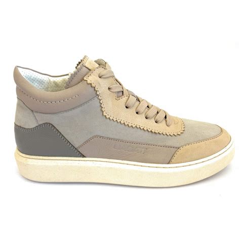 Bagatt Gina Light Grey Leather Hi Tops Women From Size Footwear Uk