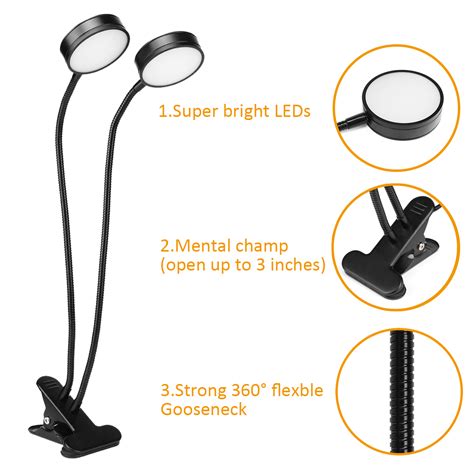 New Clip Plant Fill Light Led Grow Light Fleshy Planting Double Head