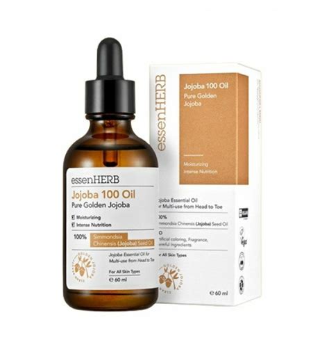 에센허브 비건 호호바 100 오일 비정제 냉압착 60ml 티몬