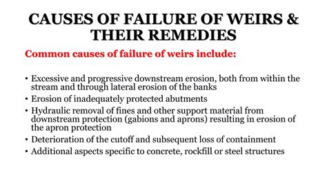 design of weirs | PDF