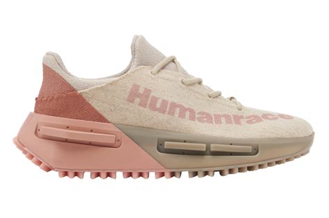 Pharrell Williams X Adidas Nmd S1 Mahbs Oatmeal Pink Id4806
