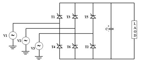 Fully Controlled Thyristor Bridge Rectifier Download Scientific Diagram