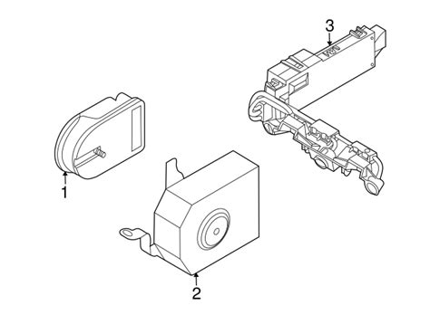 2005-2019 Volkswagen Anti-Theft Alarm Siren 1K0-951-605-F | OEM Parts ...