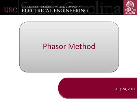 Ppt Phasor Method Powerpoint Presentation Free Download Id4493616