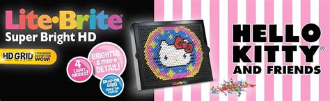 Lite Brite Super Bright Hd Hello Kitty Edition Create